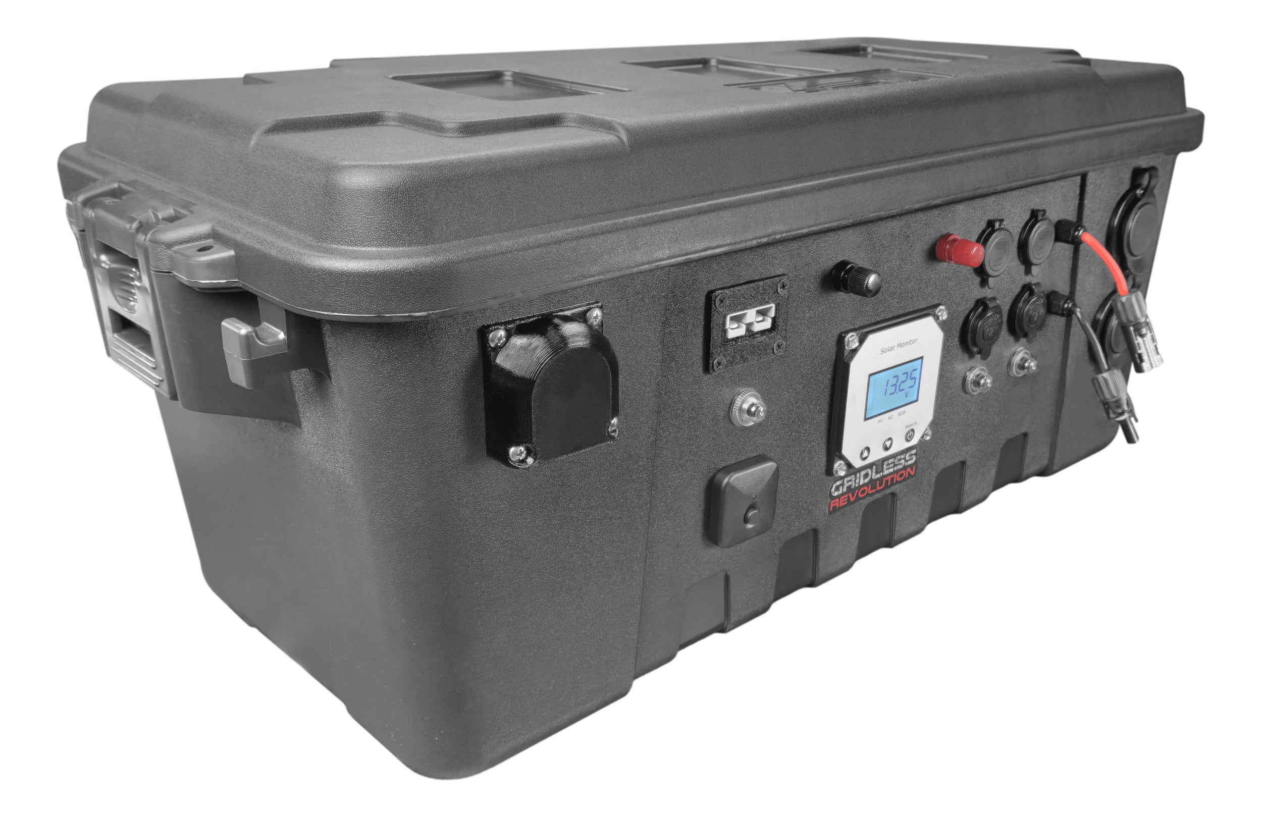 GR Fortress Overlanding Solar Generator Battery Box for 12V AGM, SLA ...