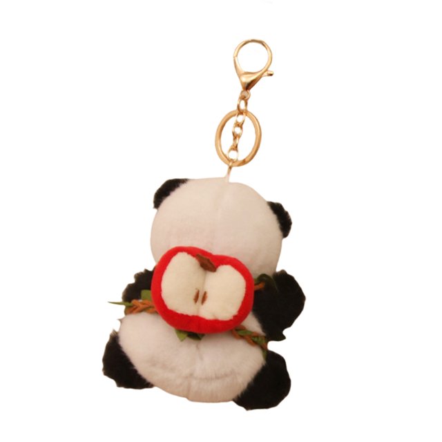 GRABLOOM Adorable Panda Plush Keychain Delightful Panda Plush Keychain ...