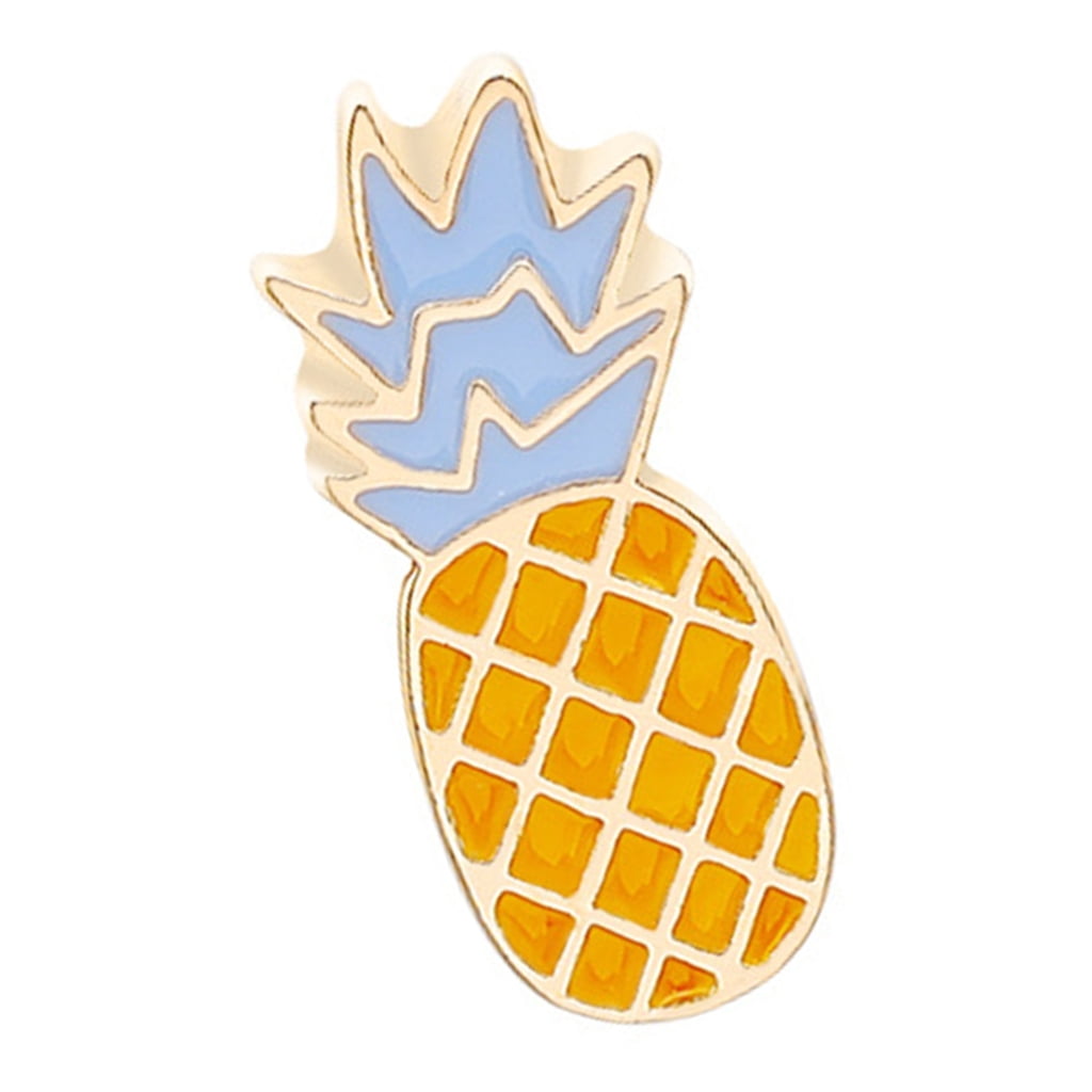 GRABLOOM Cartoon Fruit Brooch Pin Creative Badge Punk Pins Jewelry ...