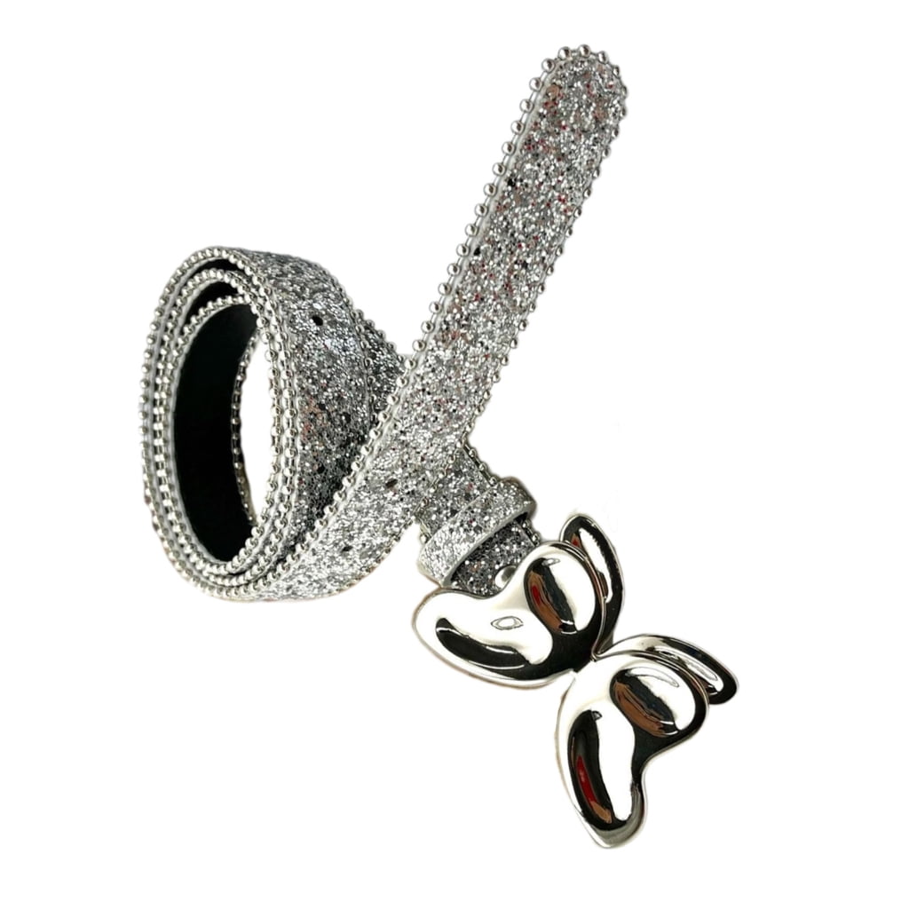 GRABLOOM Cool Gothic Glittered Belts for Jeans Butterfly Belt for Punk ...