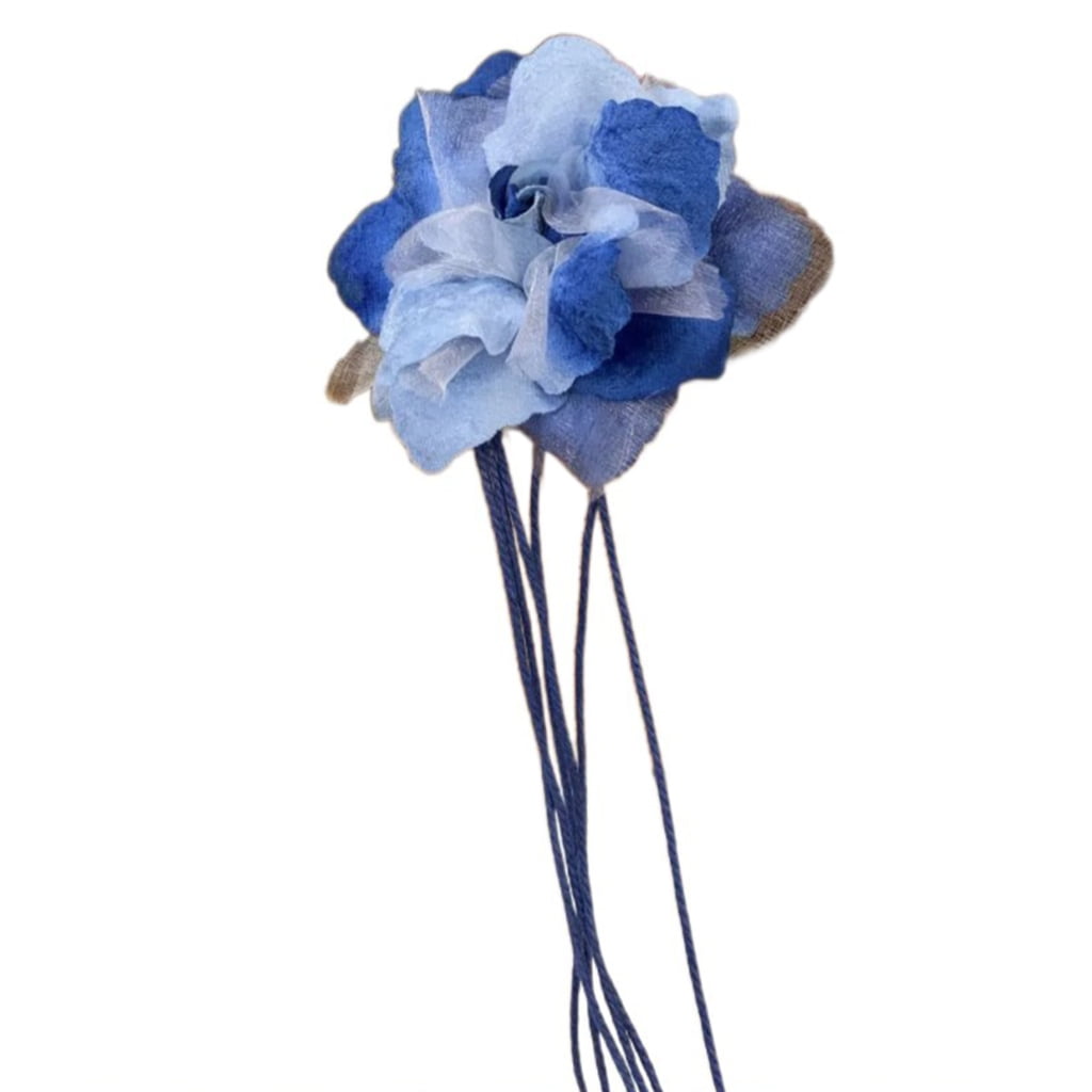 GRABLOOM Delicate Bohemian Waist Rope Flower Decors Braided Belt for ...