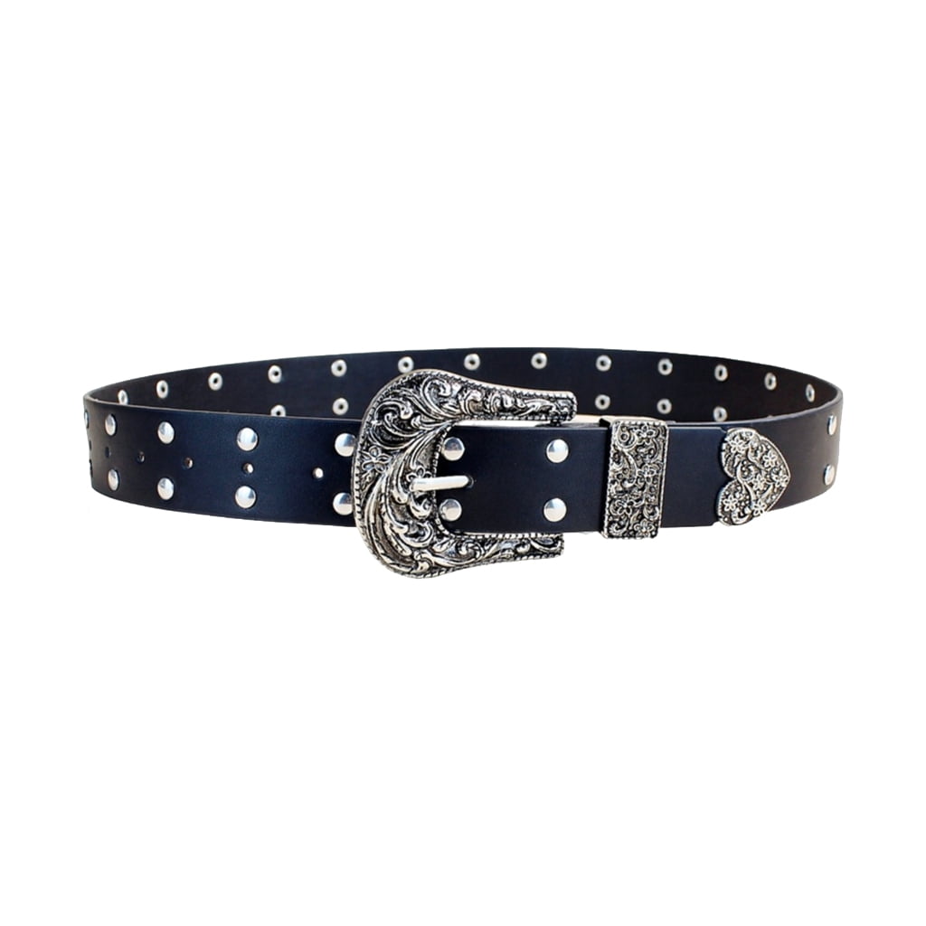 GRABLOOM Hip Hop Waist Belt Chain Cool Punk Studded Belt Cowboy Edgy ...