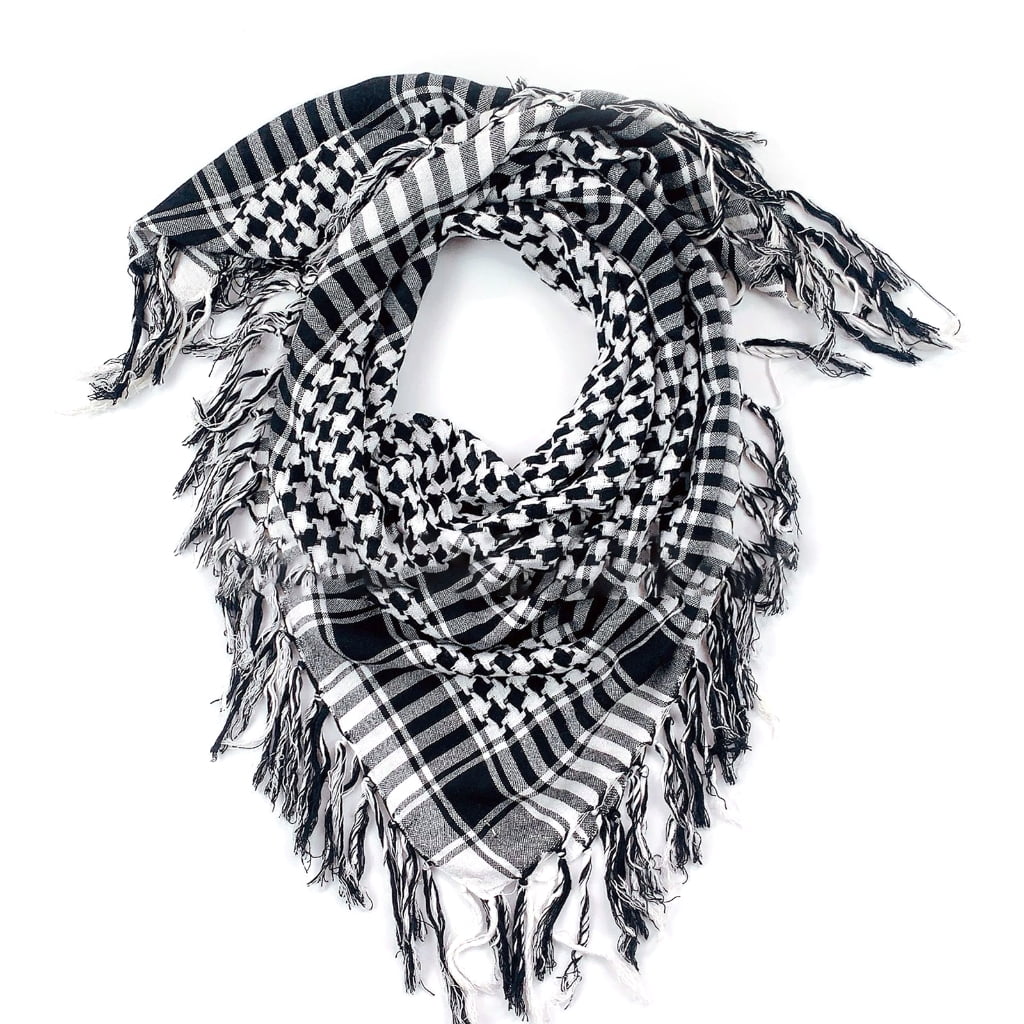 GRABLOOM Lattice Pattern Keffiyeh Headscarf Tie Back Head Wrap for Hot ...