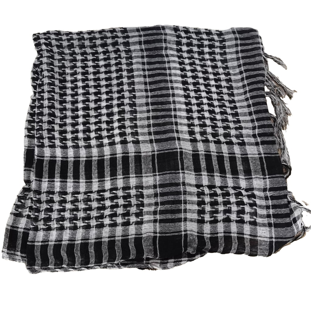 GRABLOOM Multiuse Arafat Hijab Scarf Tassels Shawl Bandana Adult Desert ...