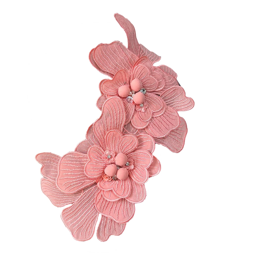 GRABLOOM Polyester Flower Pin Delicate Pin Unique Flower Brooch Elegant ...