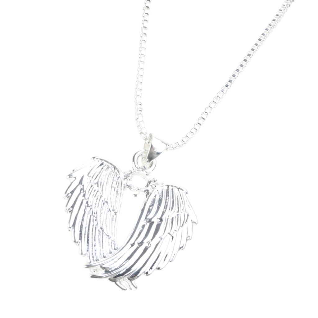 GRABLOOM Stylish Angelic Wing Necklace Delicate Angelic Wing Necklace ...