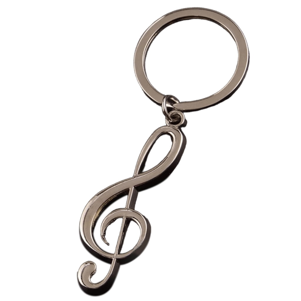 GRABLOOM Stylish Musical Instrument Shaped Keychain Lightweight And ...