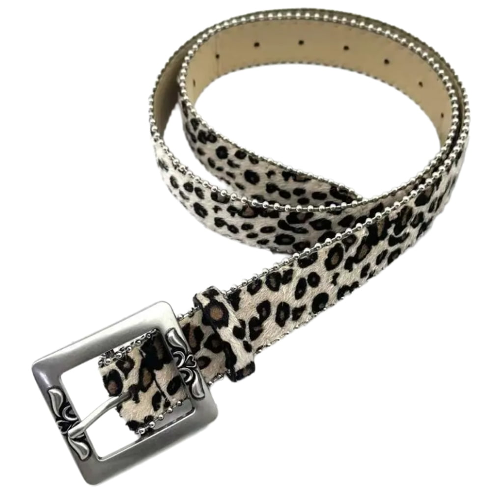 GRABLOOM Waist Belt Cowgirl Leopard Print Waist Belt Stylish Hot Retro ...