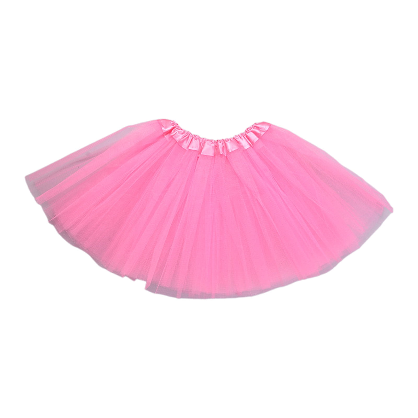 GRABLOOM Womens Adult 80s Vintage Tulle Skirt Layered Short Tutu ...