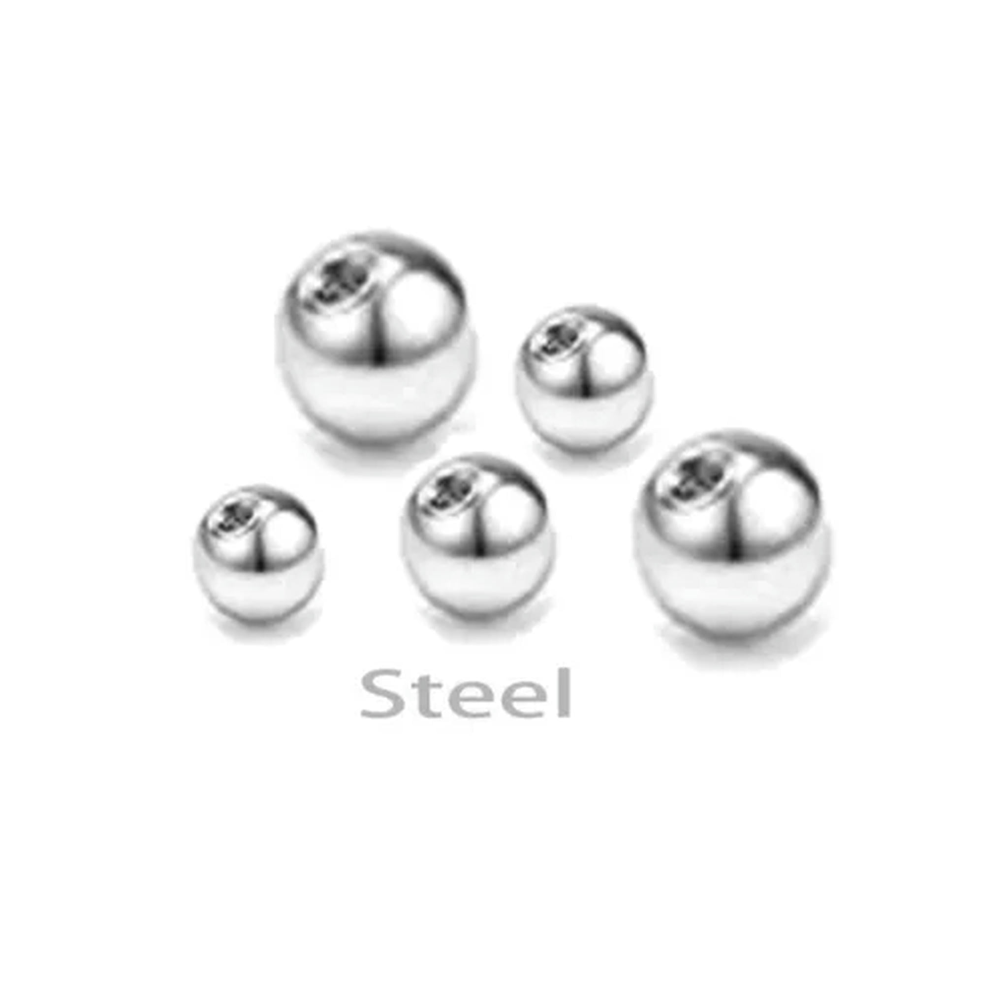 GRACEARA 20PCS Stainless Steel Replacement Balls 16G 14G Lip Nose ...