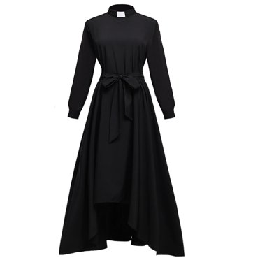 Free Shipping! GRACEART Church Priest Clergy Dress for Women Autumn ...
