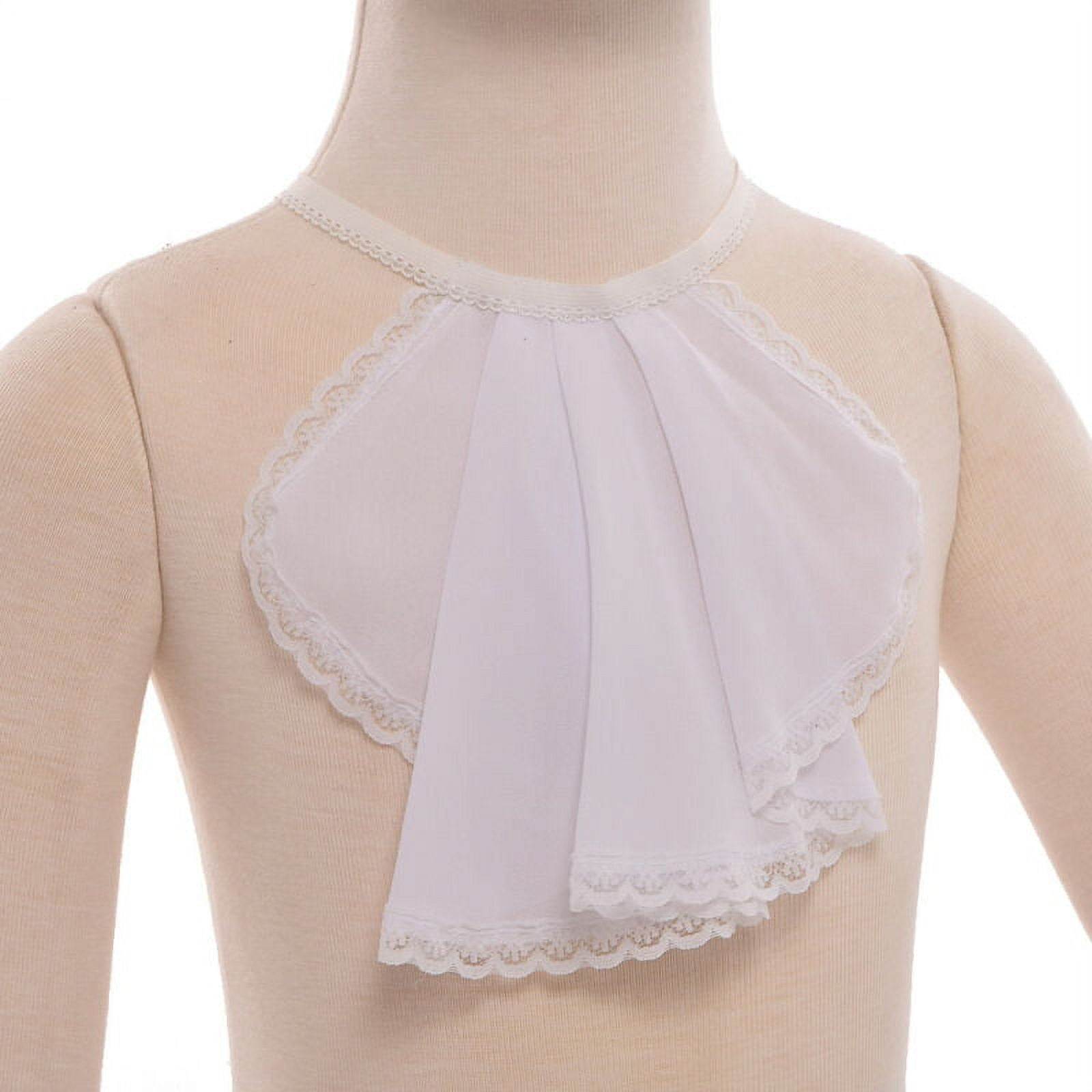 GRACEART Cosplay Costume Accessory Victorian Jabot Pleated Collar ...