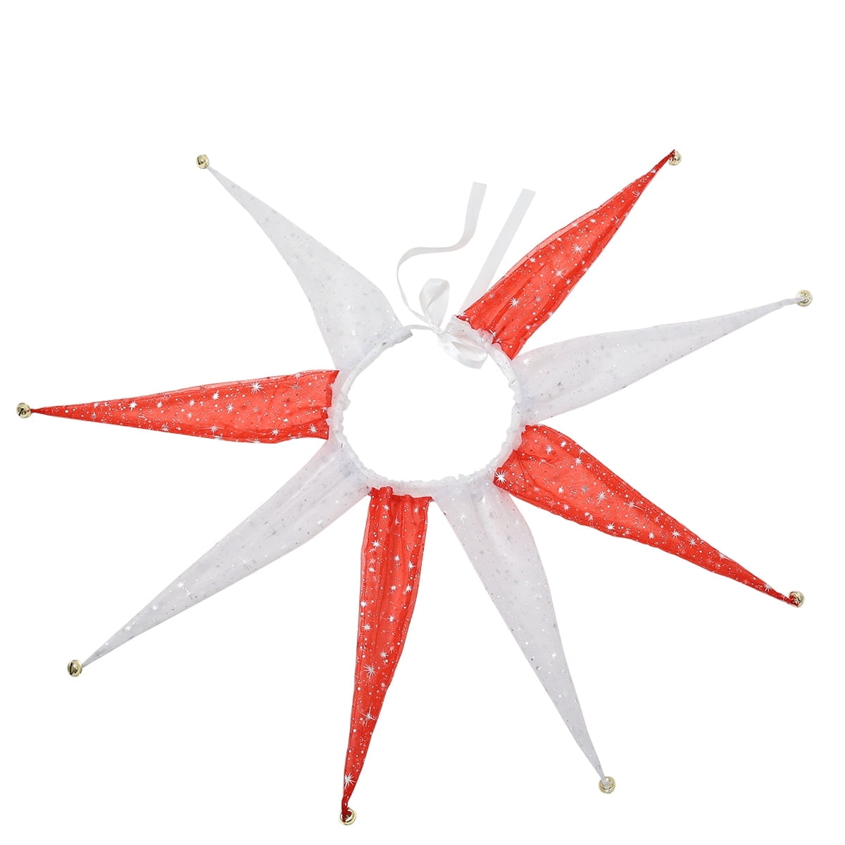 GRACEART Custom Color pointed Jingle bell clown collar jester Neck ...