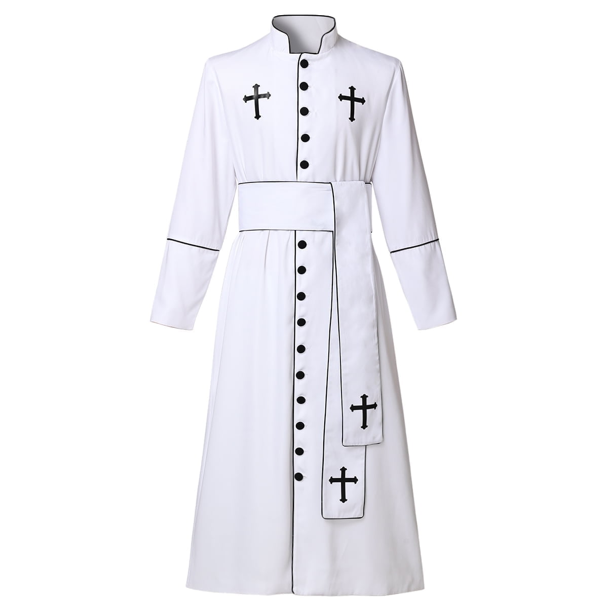 GRACEART Lady's Priest Cassock Church Robes for Pastors Church Robe ...