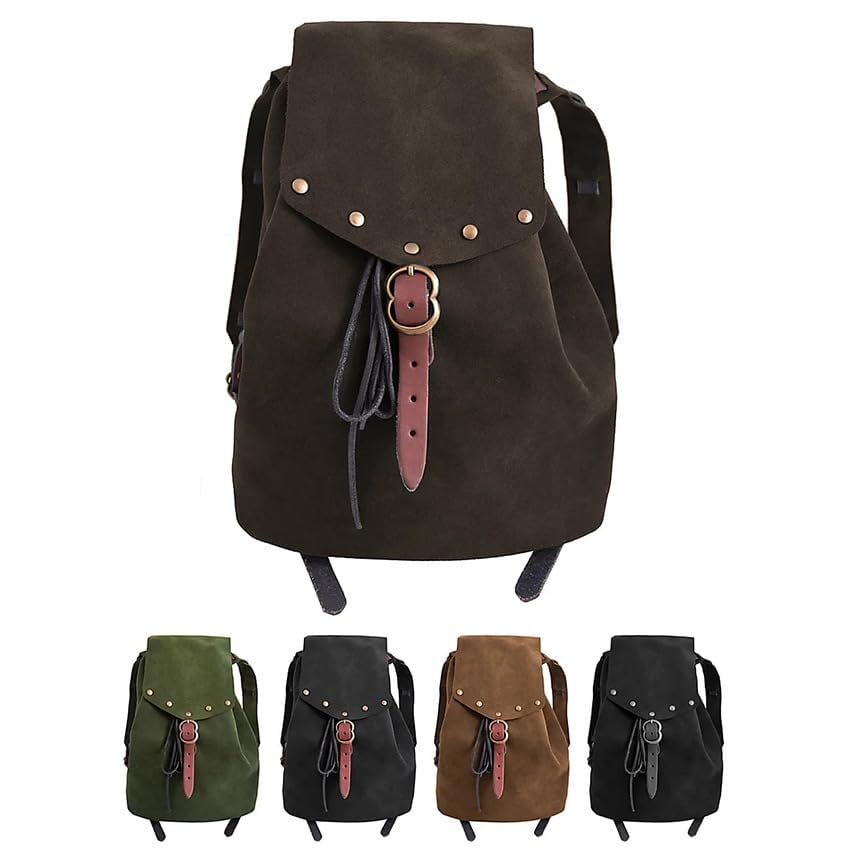 GRACEART Retro Medieval Backpack Viking LARP Renaissance Bag Outdoor ...