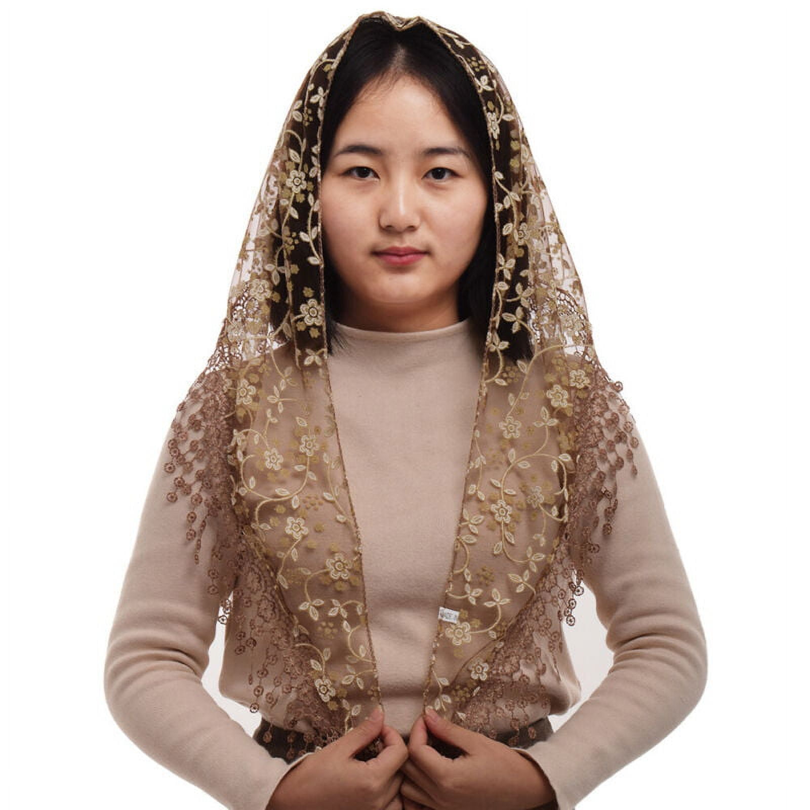 Black Lace Wedding Veil for Women, Bridal Cosplay, Haunted Mansion ...