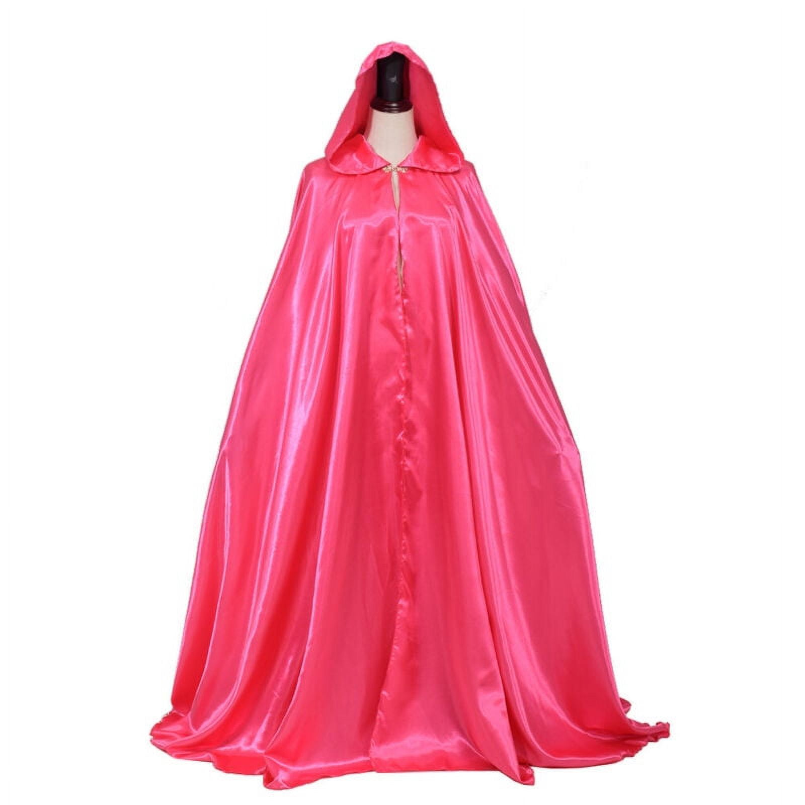 GRACEART Women Hooded Cloak Bridal Cloakwith Hood Full Length Cloak ...