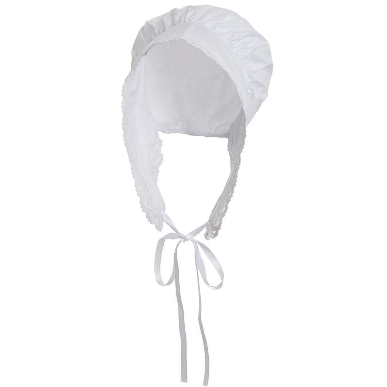 GRACEART Women that Lace-Up Bonnet Maid Pioneer Headpiece Carnival ...