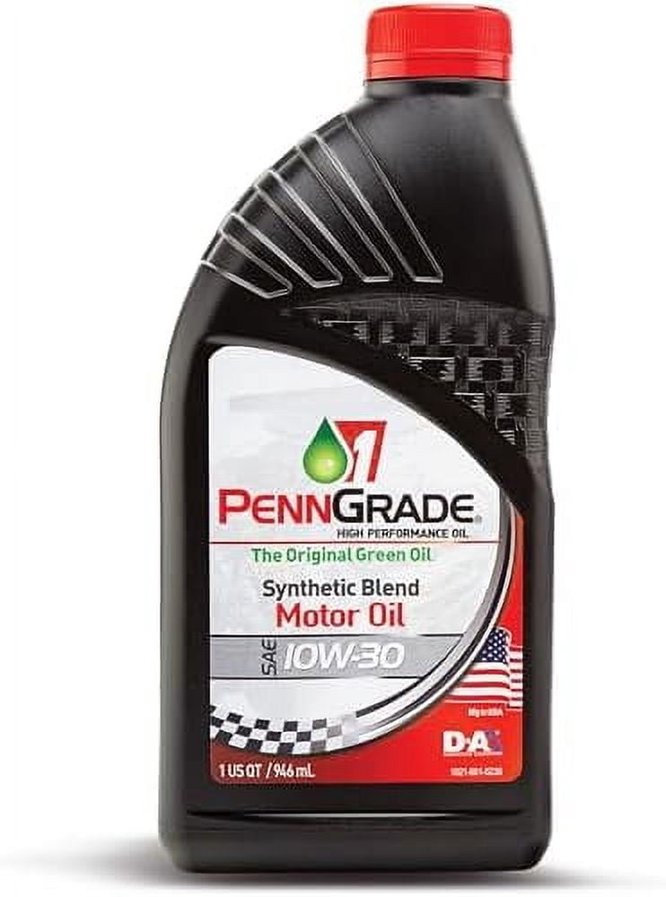 GRADE 1, 71506, Synthetic Blend High Performance Oil SAE 10W-30, 1 ...