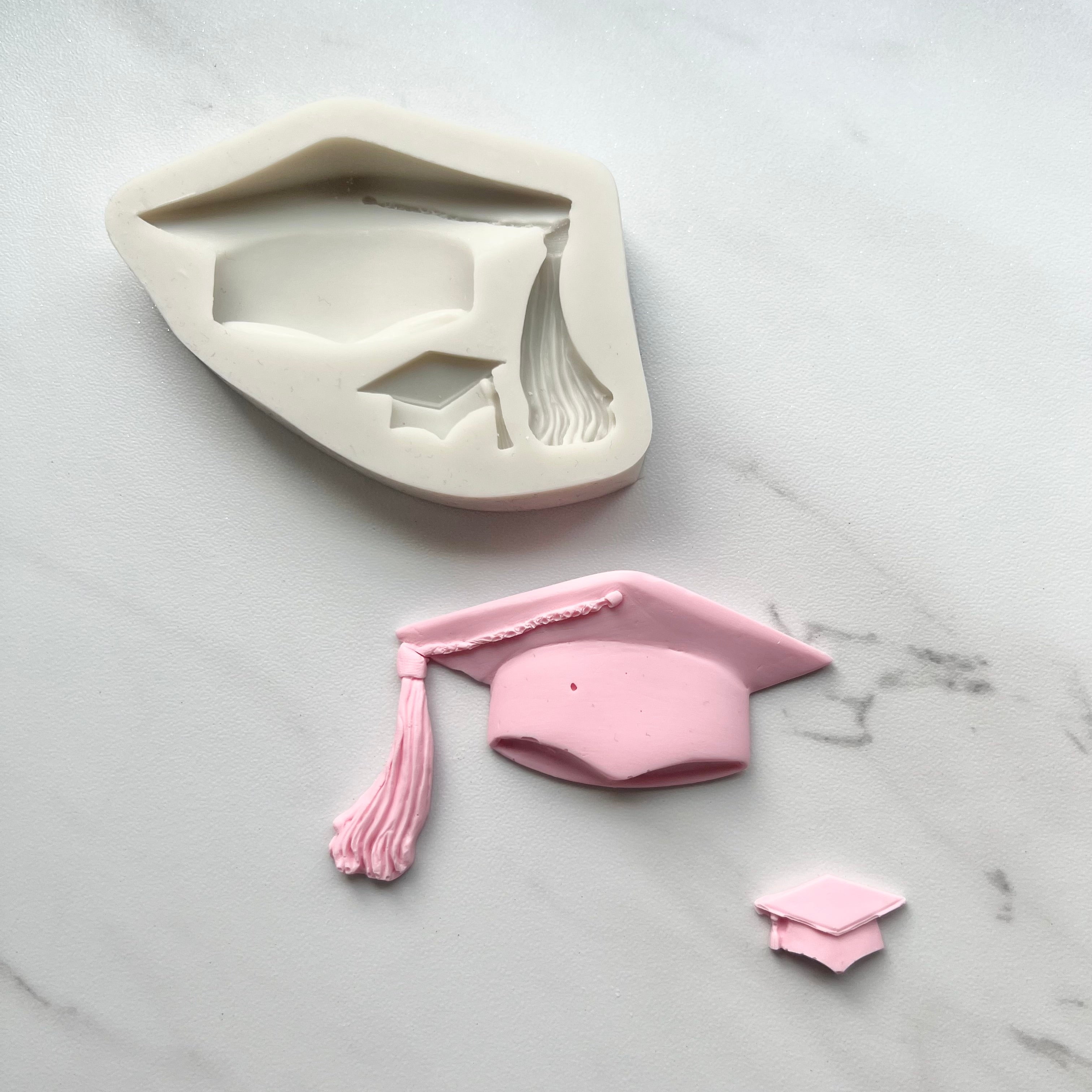 GRADUATION CAP DUO BAKING MOLD FOR CUPCAKES, CAKEPOPS, CHOCOLATE ...