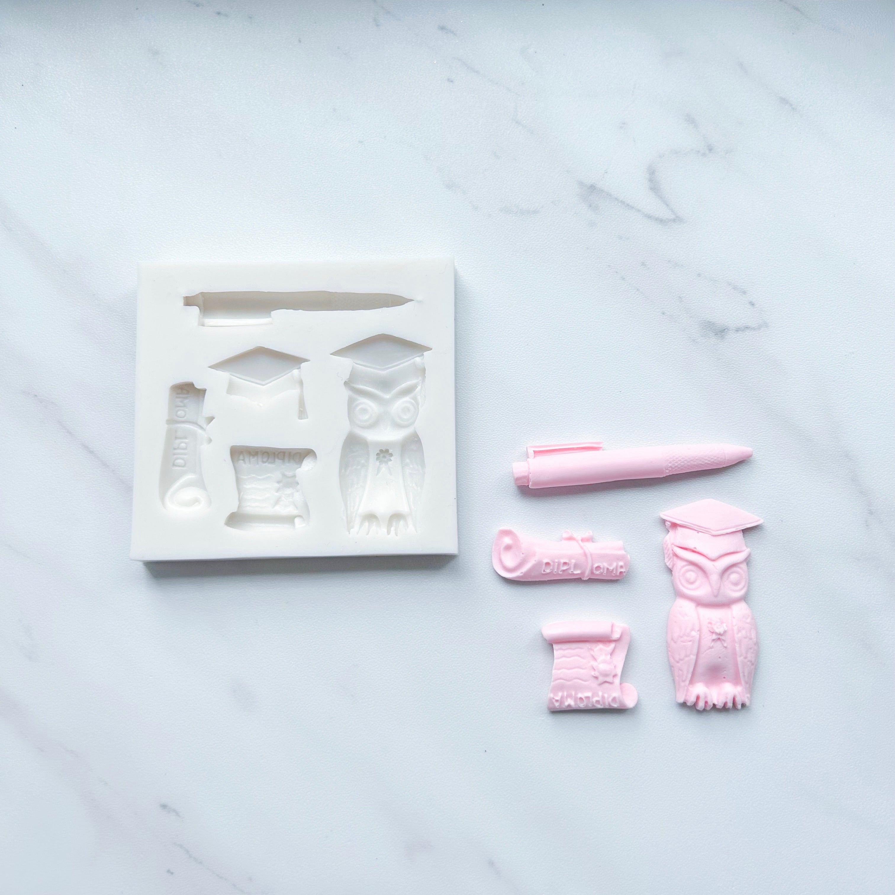 GRADUATION MOLD (PEN,CAP,OWL DIPLOMAS) - Walmart.com