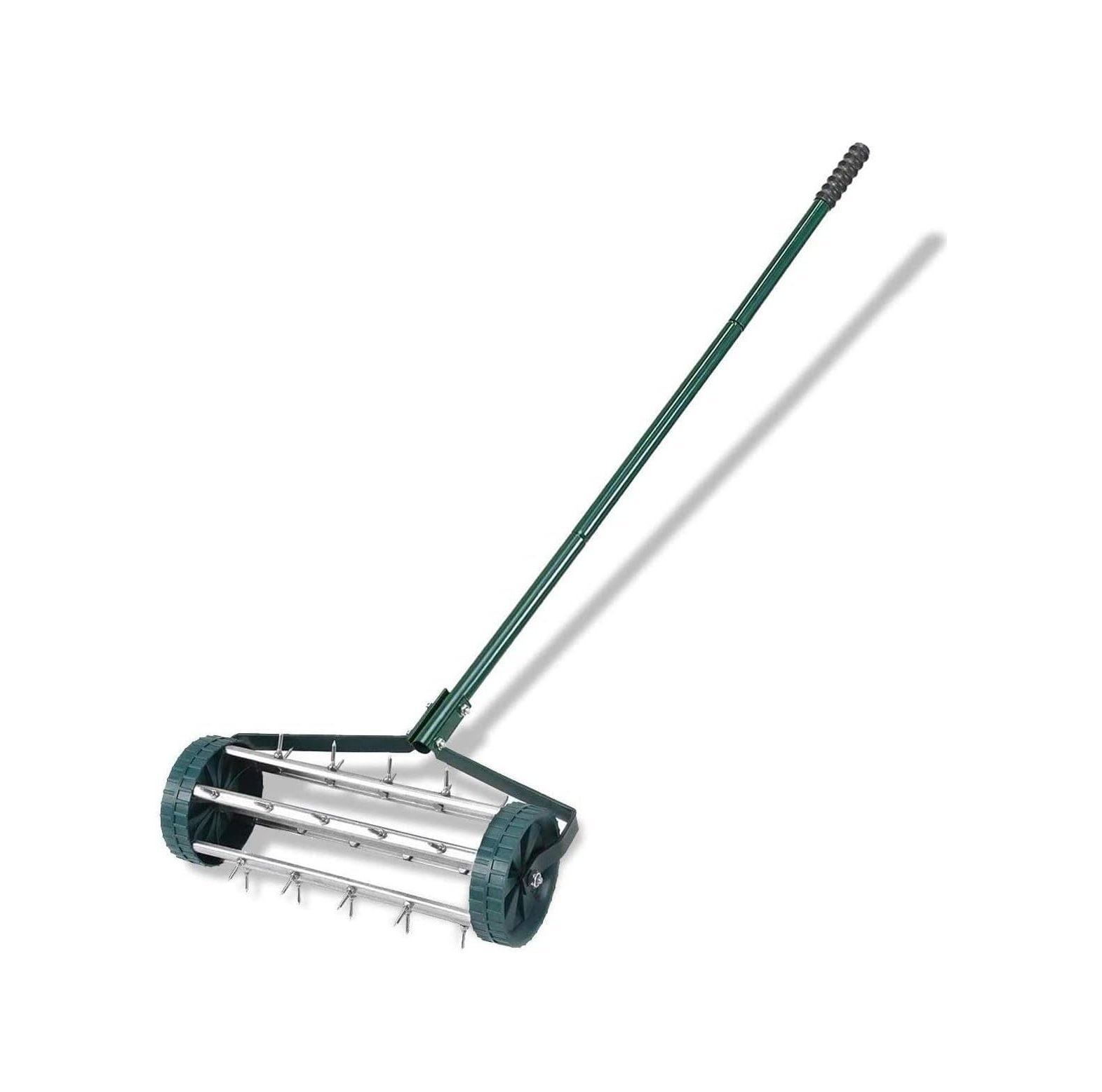 GRAFFY 18" Rolling Lawn Aerator, Push Tine Spike Manual Aerator with 3 ...