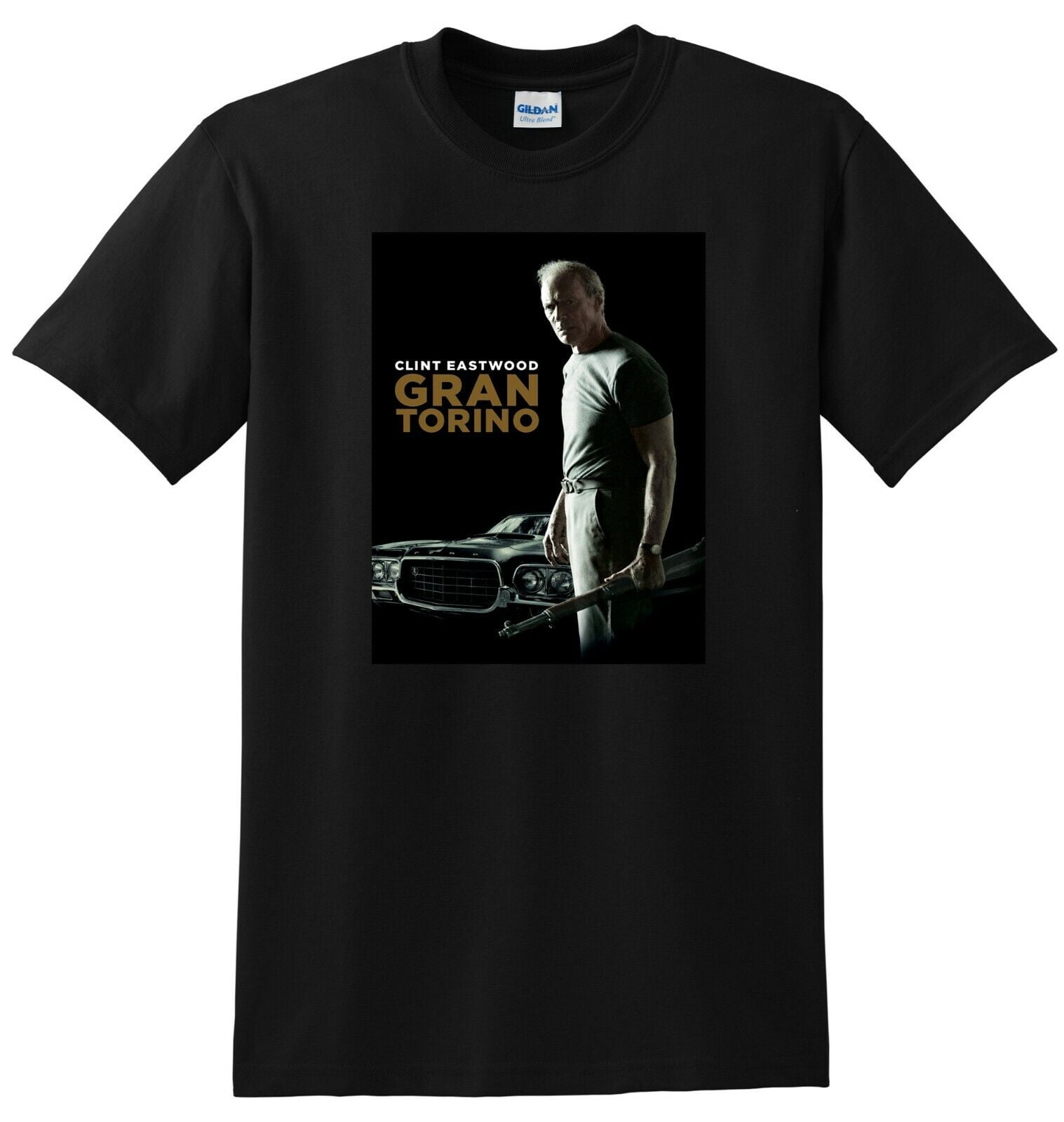 GRAN TORINO T SHIRT 4k bluray dvd cover clint eastwood SMALL MEDIUM L ...