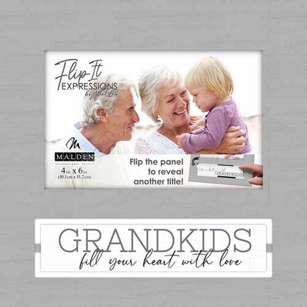 GRANDKIDS FLIPIT QUOTES 4x6 frame - 4x6 - Walmart.com