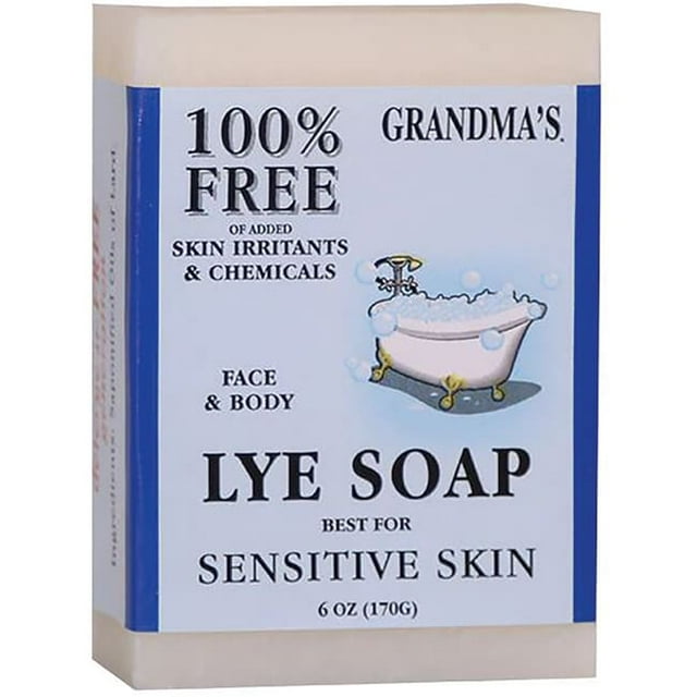 Remwood Products Co. Grandma's Lye Soap for Face & Body 6 oz Bar(S ...
