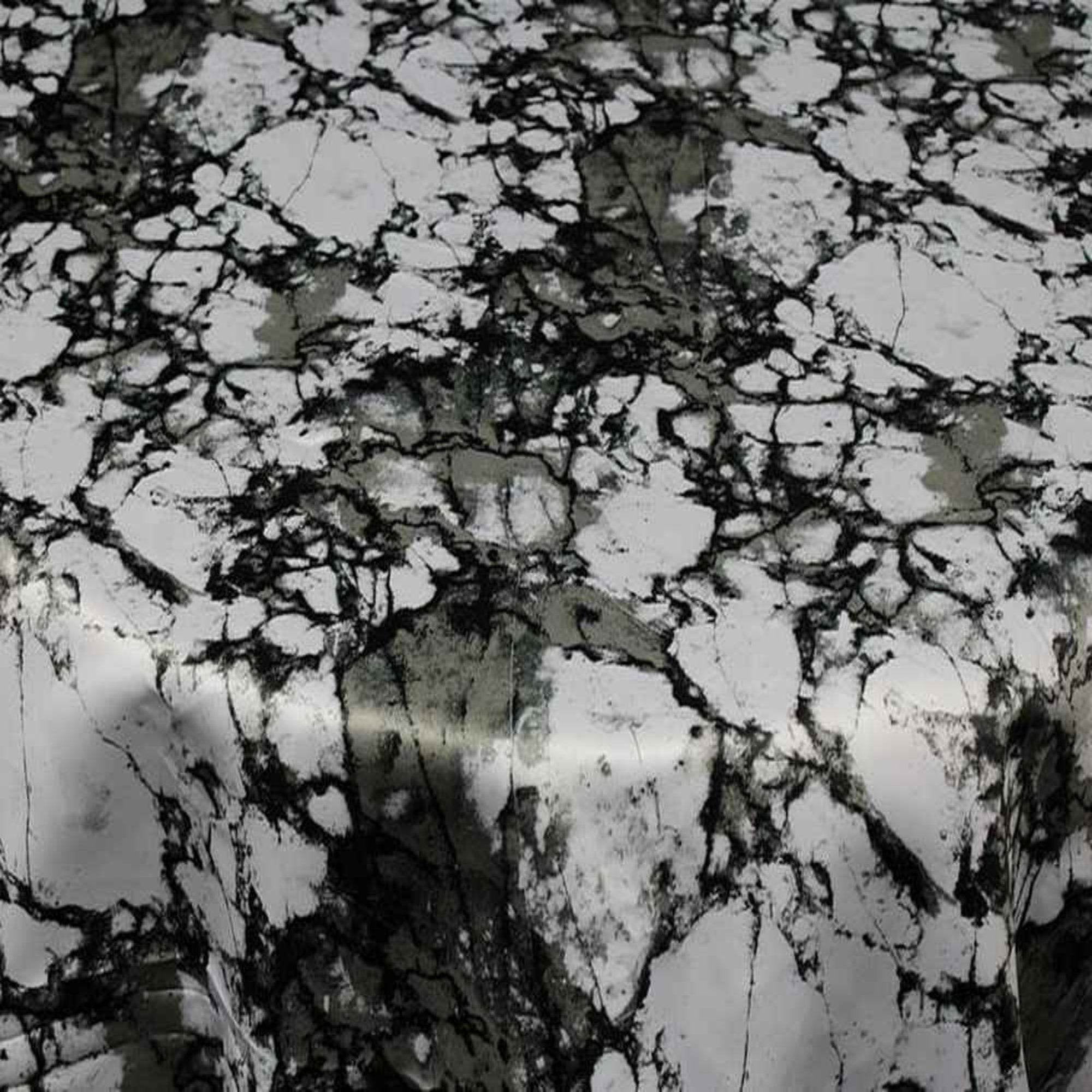 GRANITE - Digital Print Satin Fabric - Cotton Hand - 58 Inch. in Width ...
