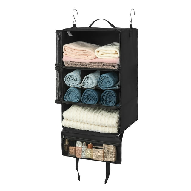 GRANNY SAYS Hanging Packing Cube for Travel, 3-shelf Travel Organizer ...
