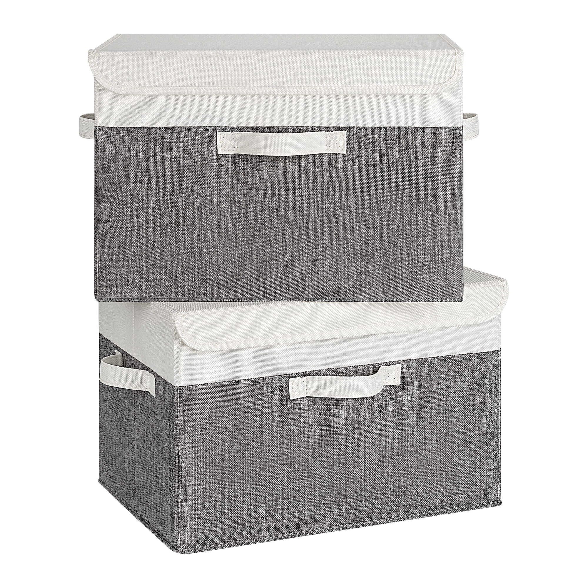GRANNY SAYS Large Storage Bins with Lids, Collapsible Storage Box ...
