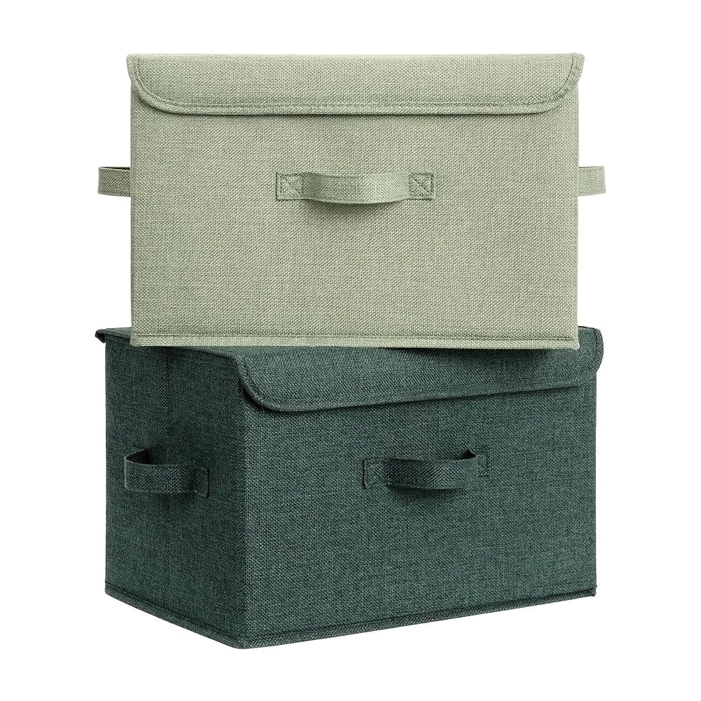GRANNY SAYS Storage Baskets with Lids, Decorative Storage Boxes ...