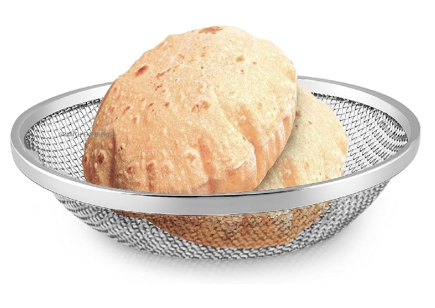 GRANTH ENTERPRISE Stainless Steel Wire Mesh Puran Jali Strainer 9 inch ...