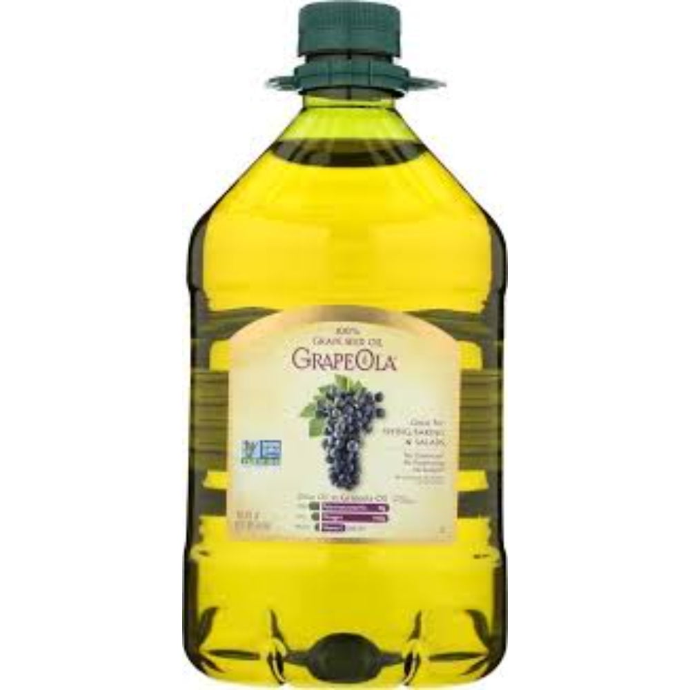 (Pack Of 6) Grapeola - Grape Seed Oil 3Lt - Walmart.com