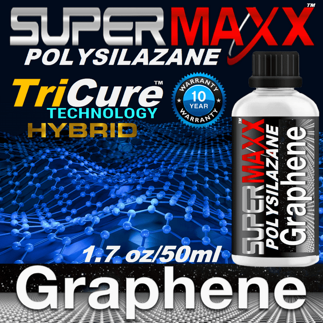 GRAPHENE CERAMIC CAR COATING "10 YEAR" POLYSILAZANE HYBRID PROTECTION ...