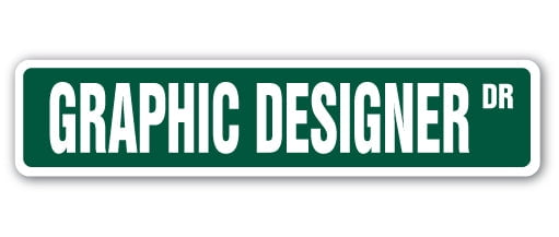 GRAPHIC DESIGNER Street Sign web design artist logo commercial | Indoor ...