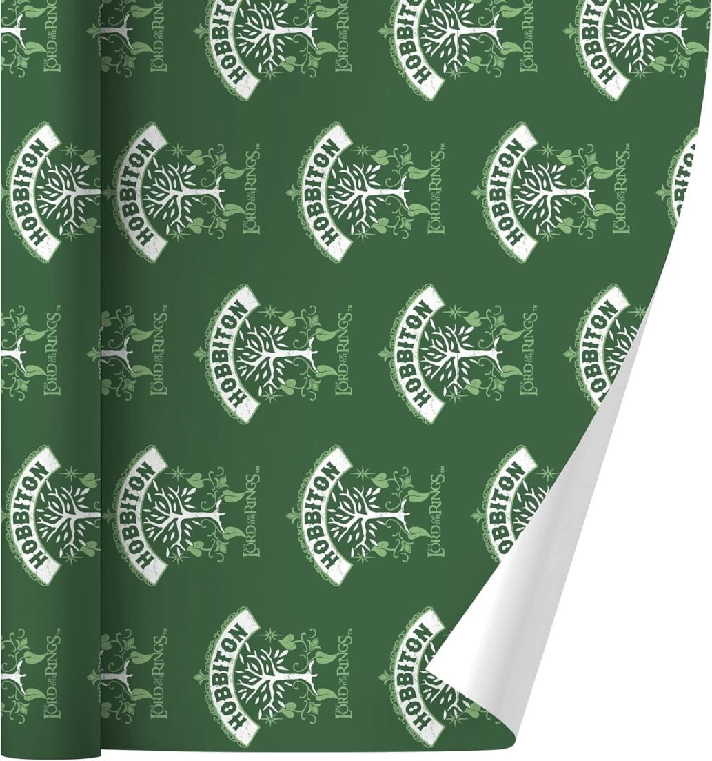 GRAPHICS & MORE Lord of the Rings Hobbiton Gift Wrap Wrapping Paper ...