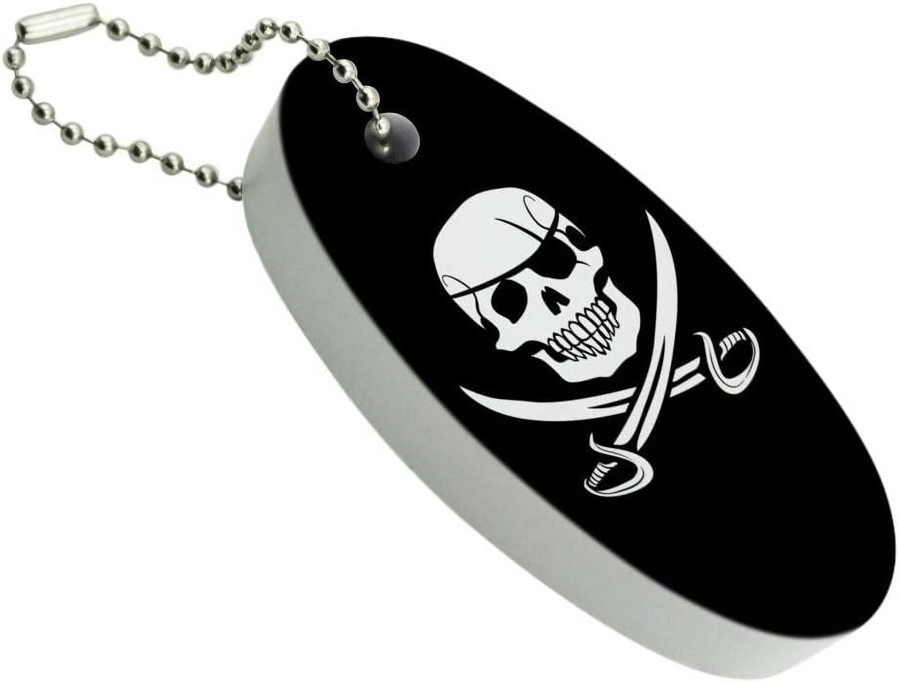 GRAPHICS & MORE Pirate Skull Crossed Swords Jolly Roger Floating ...
