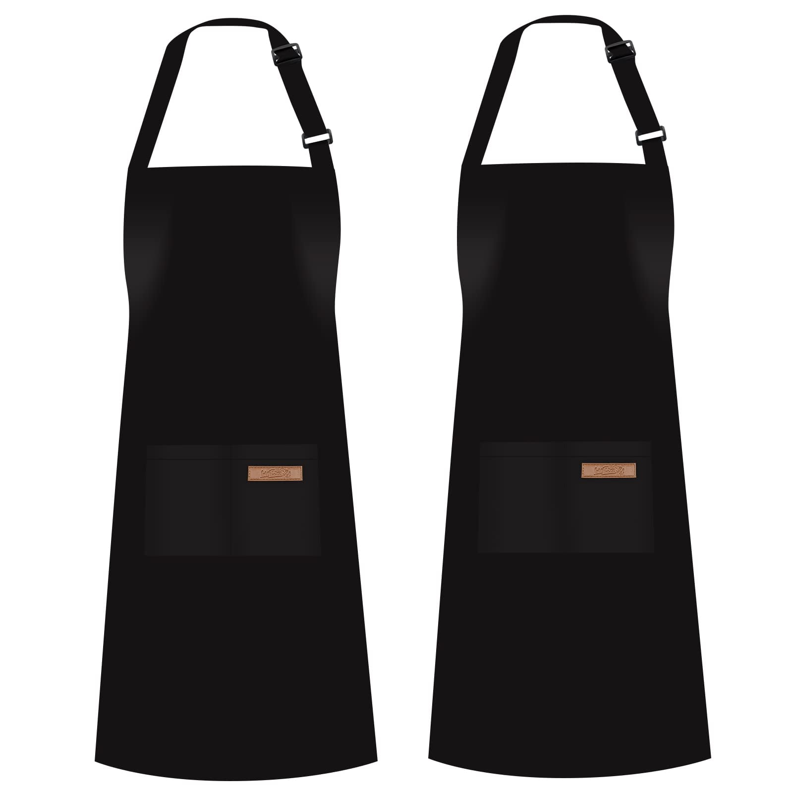 GRAREND Aprons for Women with Pockets, Adjustable Chef Apron for Men ...