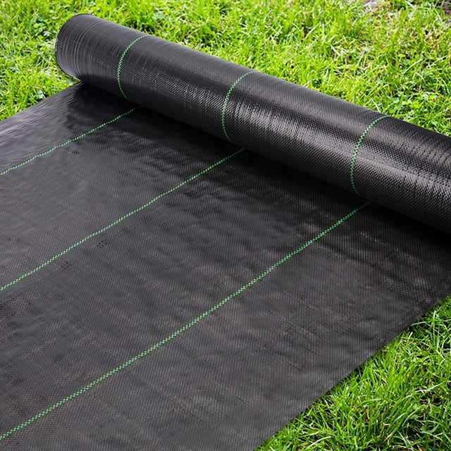 GRASSCLUB Garden Weed Guard: 4ft x 100ft Heavy Duty Landscape Fabric ...