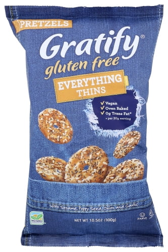 GRATIFY PRTZL EVERTYHING THINS GF-10.5 OZ -Pack of 6 - Walmart.com