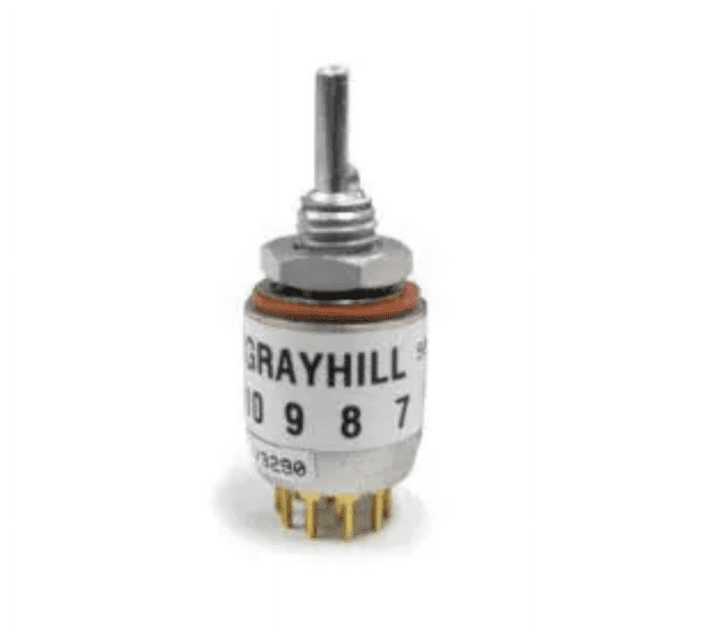 GRAYHILL 50D60-01-2-AJN, Rotary Switches RotarySwitch Adjstbl Stop 60deg - Walmart.com