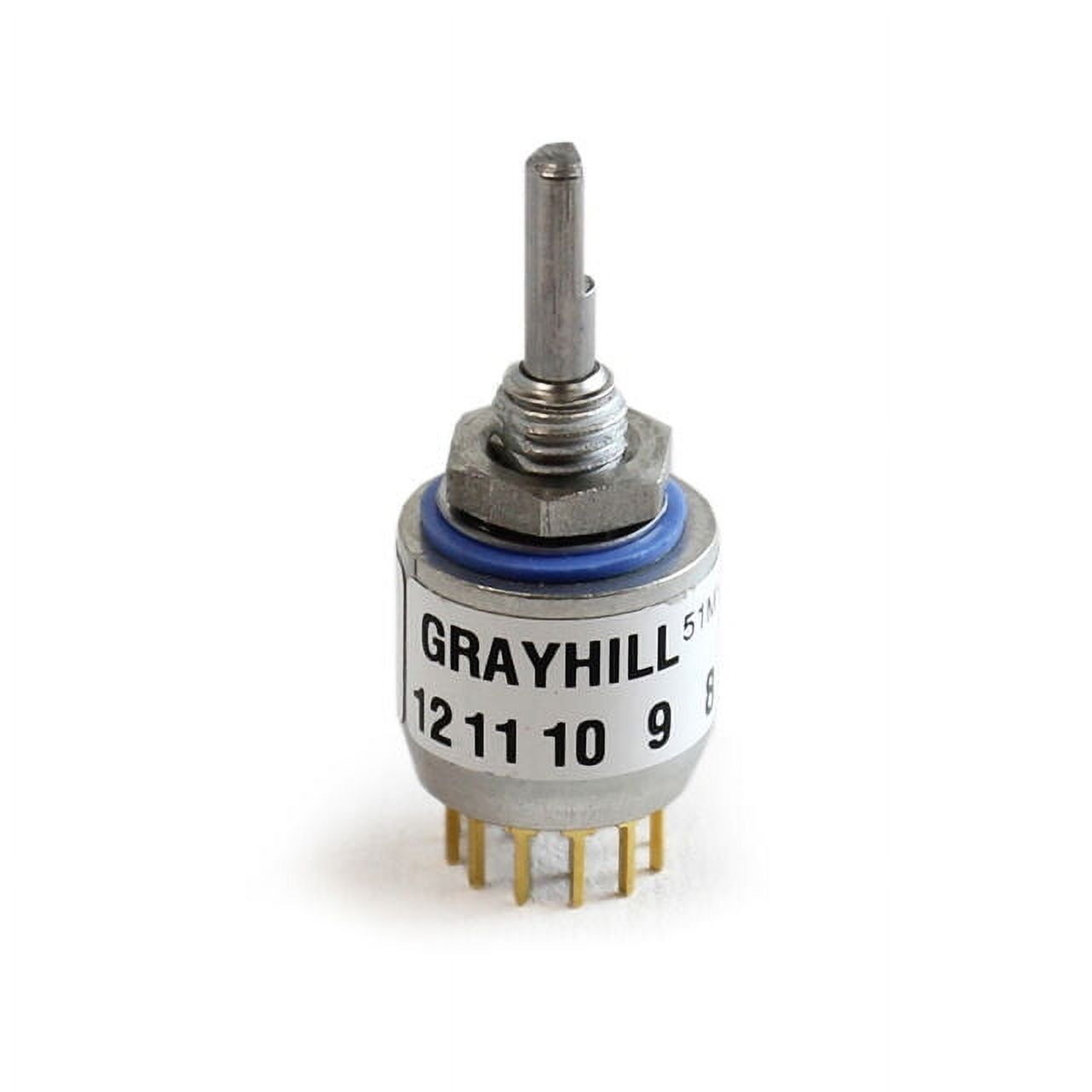 GRAYHILL 51SP30-01-4-02N, SWITCH ROTARY 2POS 150MA 115V - Walmart.com