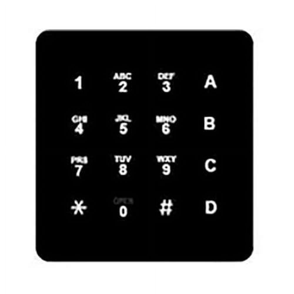 GRAYHILL 96BB2-056-F, Keypad; 4 x 4 in.; Front Panel; 2.700 in.; 12 VDC ...