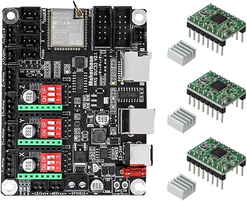GRBL Shield Laser Control Card MKS DLC32 V2.1 TS35 LCD CNC Upgrade ...