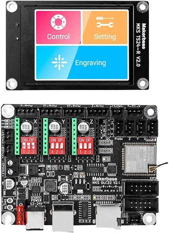 GRBL Shield Laser Control Card MKS DLC32 V2.1 TS35 LCD CNC Upgrade ...