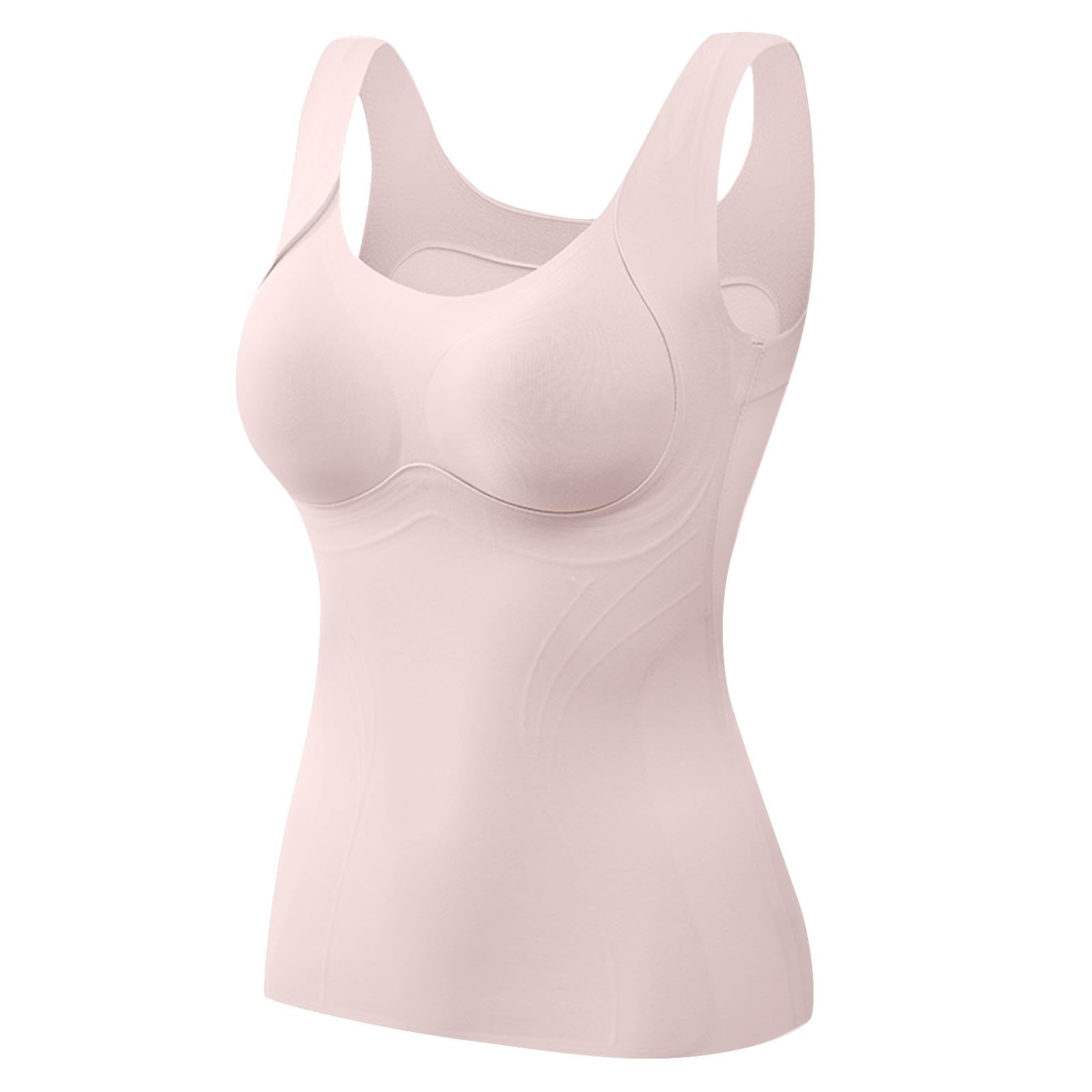 GRBOZC Thermal Lifting Vest for Womens Solid Shape Vest for Women ...