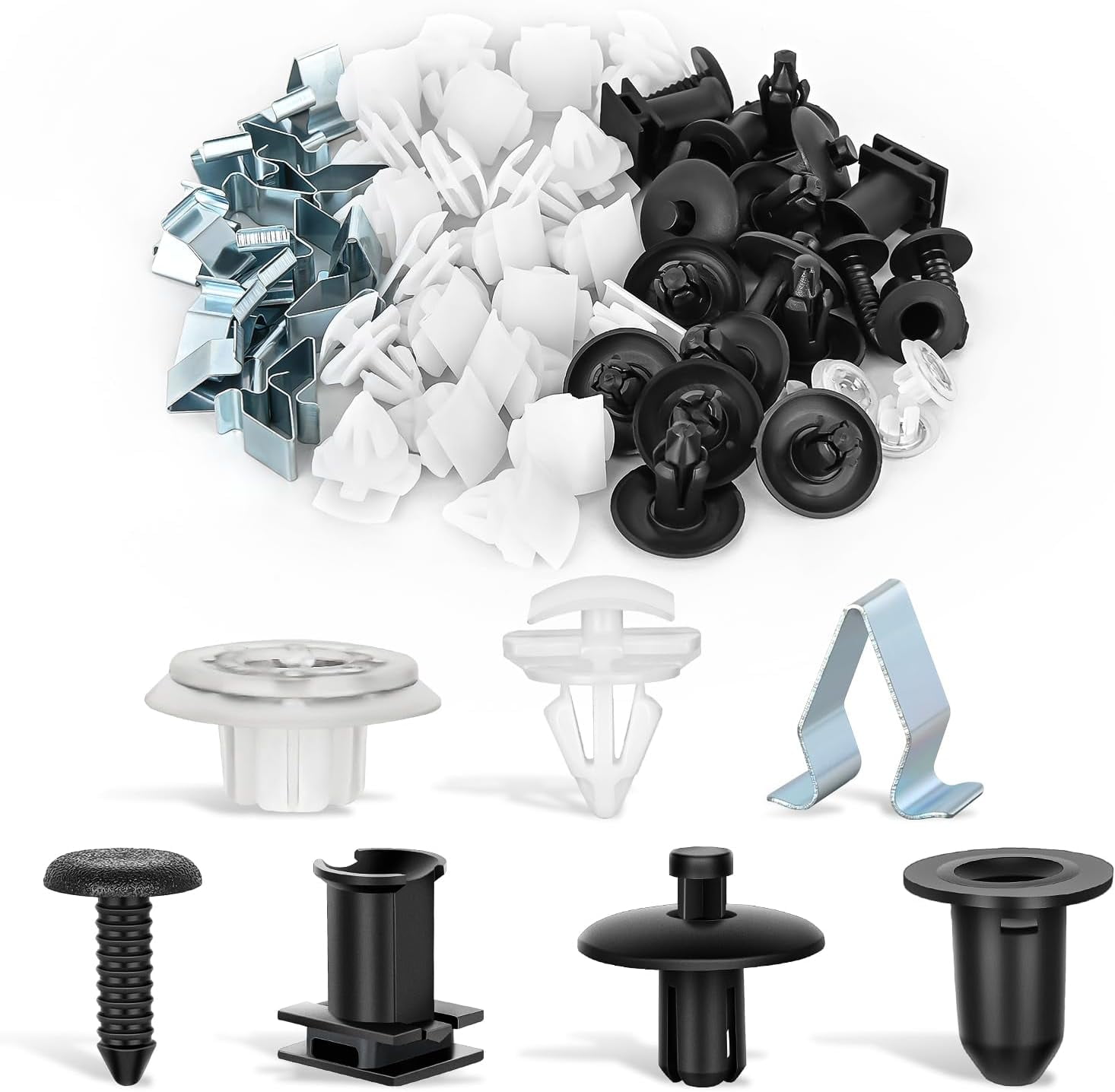 GRC-70 35PCS Engine Under Cover Splash Shield Guard Body Bolts Bumper ...
