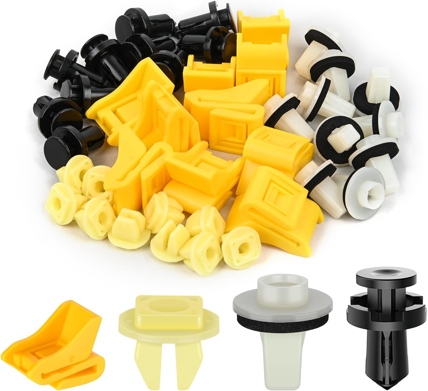 GRC-70 35PCS Engine Under Cover Splash Shield Guard Body Bolts Bumper ...